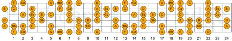 C D F Gb A Bb B Fretboard Knowledge
