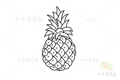 菠萝拟人简笔画 菠萝拟人画 山竹拟人简笔画 第11页 大山谷图库