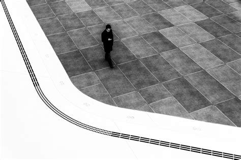 Wallpaper Street Urban Bw Monochrome Noiretblanc Geometry Solo