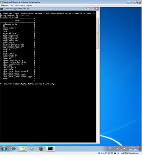 Comprobar Que La Instalación De Mysql Funciona Bien ~ Alvlopmar