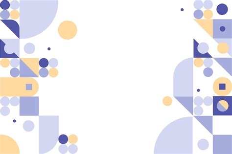 평면 기하학적 배경 무료 벡터