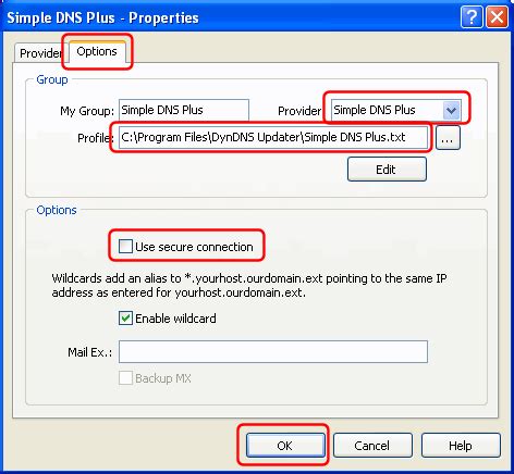 Using DynDNS Updater With Simple DNS Plus Simple DNS Plus Knowledge Base