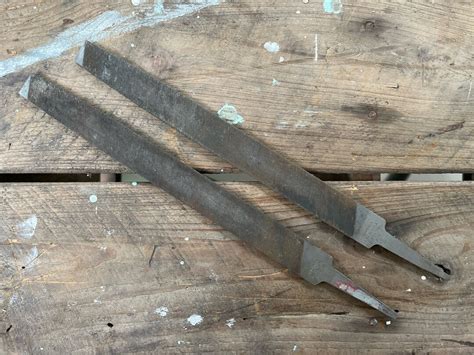 Vintage Simonds Flat File 12 50 Nu Cut Milled Bastard File Two To Choose From Made In Usa Circa