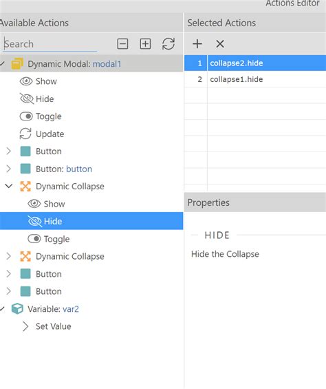 Modal Open And Collapse All How To Wappler Community
