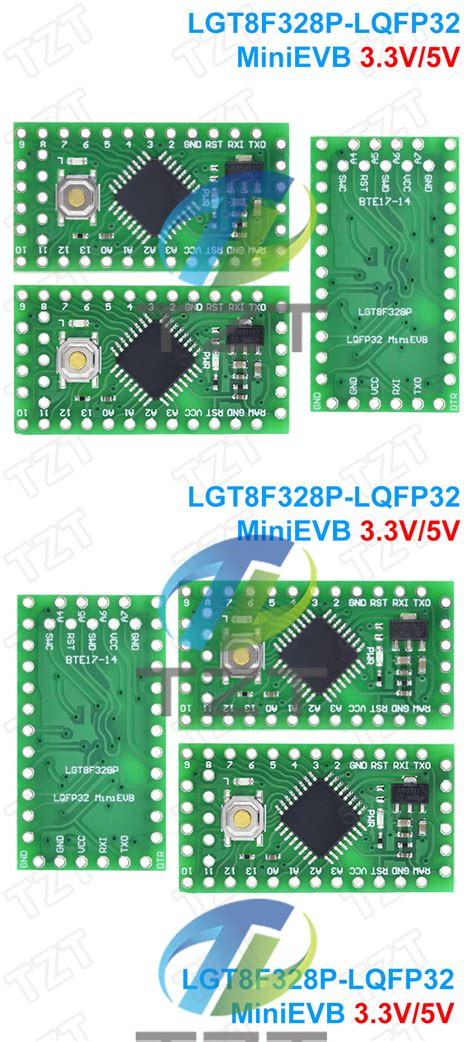 HOT LGT F P LQFP MiniEVB V V แทนท Pro Mini ATMEGA P ใชงานไดกบ Arduino ใช