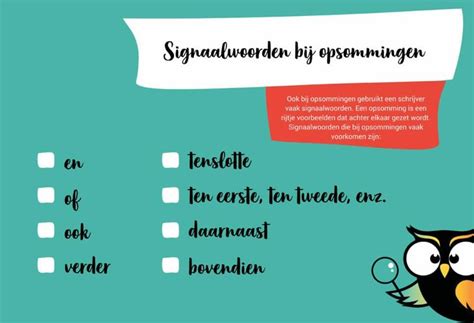 Signaalwoorden En Tekstverbanden Uitleg En Oefenen [pdf] Oefeningen Onderwijs Begrijpend Lezen