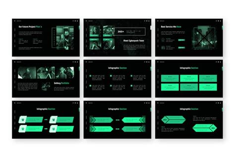 Cyberpunk Cyberpunk Powerpoint Templates Incl Future And Futuristic Envato