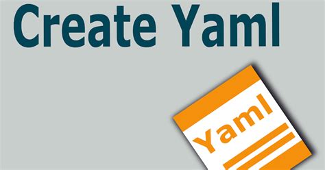 Whiterock Software Create Yaml File From Excel Word Or Sqlite