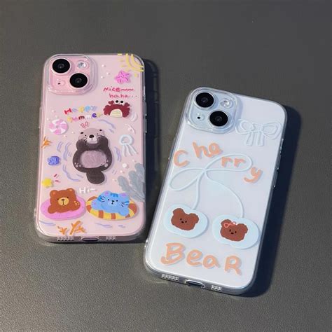 Jual Soft Hp Case Iphone E Pro Max Lucu Mizsex Bear Casing Ip Pro Max Plus Pro Max