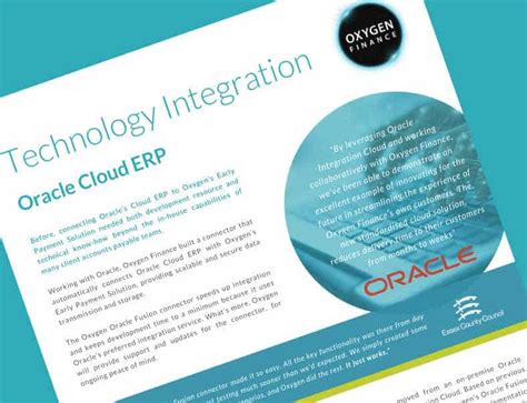 Implementing Technology Integration With Oracle Cloud ERP Oxygen Finance