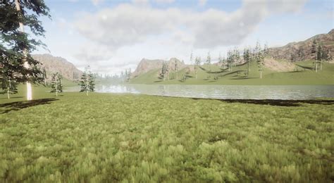 Geo Grass Auto Terrain Material Easy Fast Grass Urp Geometry Shader