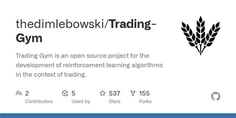 Trading Gym New Deep Learning And Reinforcement Learning Star Count