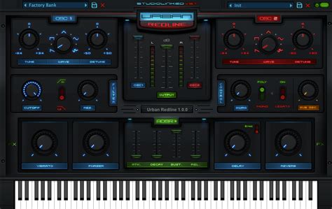 Urban Redline Synth Plugin Behance