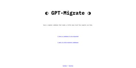 Gpt Migrate Ai驱动的代码迁移利器 懂ai