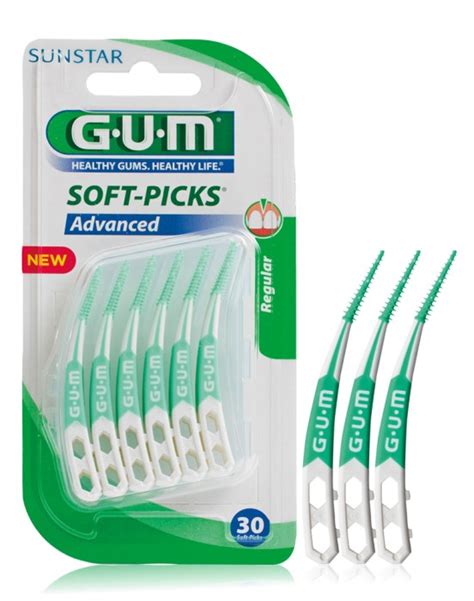 Köp Gum Soft Picks Advanced Regular 30 St På