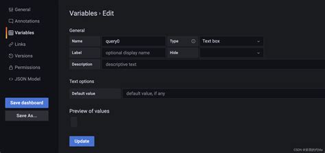 Grafana链接跳转与值传递，把表格变量值从一个dashboard传递给另一个dashboardgrafana Dashboard跳转
