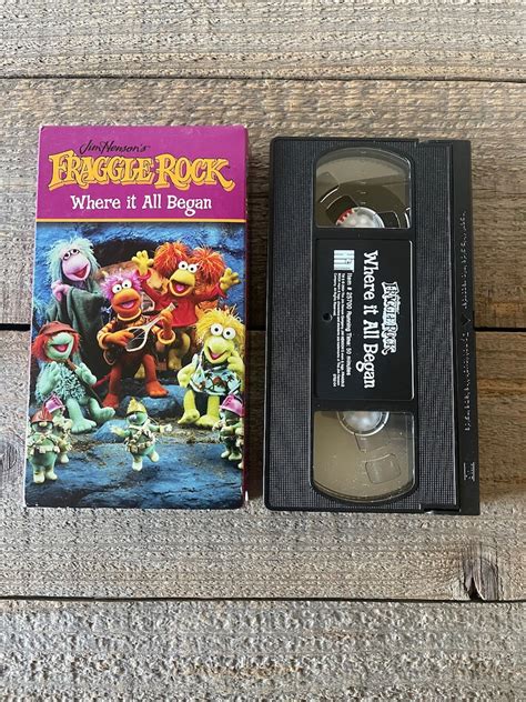 Fraggle Rock Vhs Movies Set Of 2 Jim Henson Live By The Rule Of The Rock Where It All
