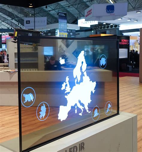 Transparent OLED Touchscreen POLARIS Buy Rent