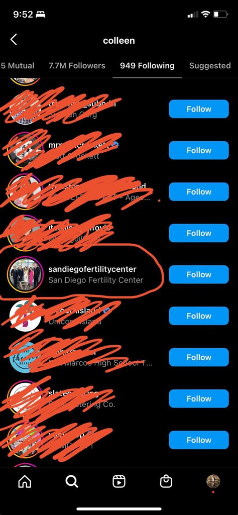 Bored And Randomly Scrolling Through The People That Colleen Follows