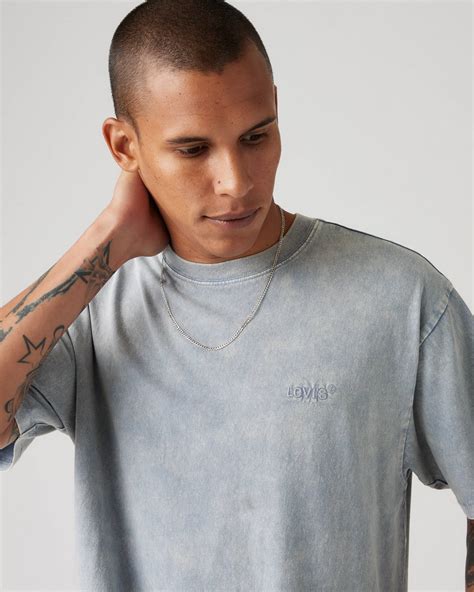 T Shirt Vintage Z Kolekcji Levis® Red Tab™ Niebieski Levis® Pl