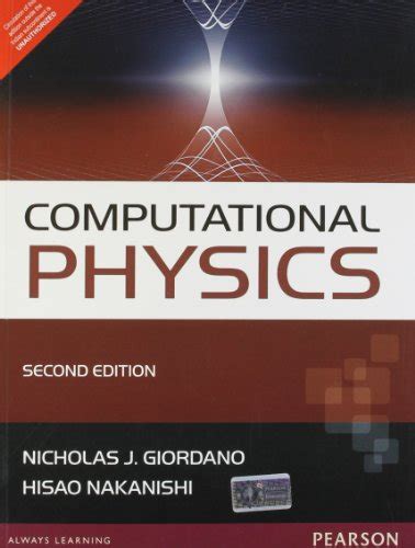 Computational Physics Nicholas J Giordano And Hisao Nakanishi