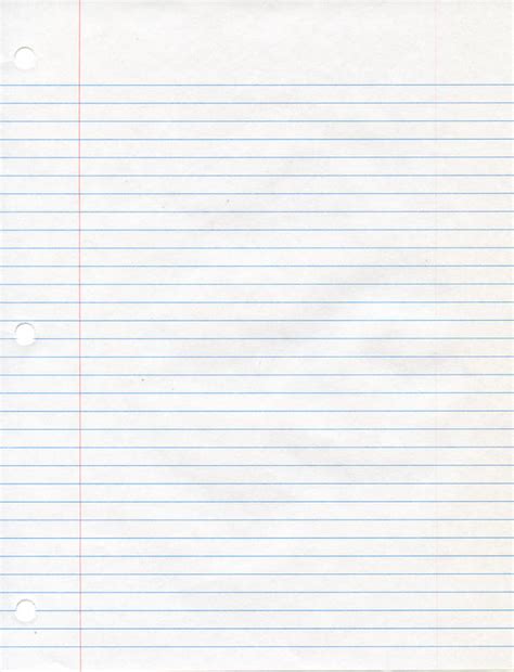 Free Printable Loose Leaf Paper Templates Printables For Everyone