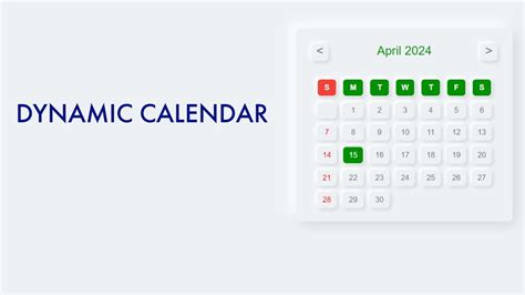 How To Build A Simple Calendar Using Html Css And Javascript
