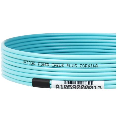 Duplex Fiber Optic Patch Cable Om4 Multimode Sc To Sc Connectors 8m