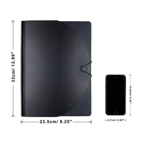 Expanding File Folder A4 Letter Size Portable Docu Vicedeal