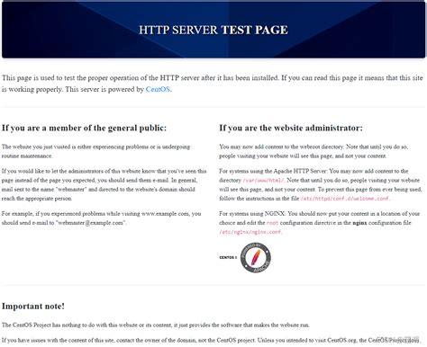 apache d服务基于centos8的部署与验证 centos 8 apache 跳转 csdn博客