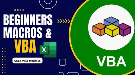 Excel Macros And Vba Tutorial For Beginners Youtube