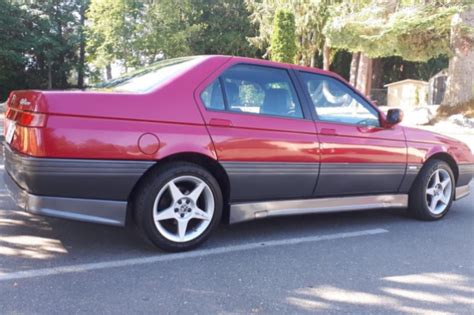 No Reserve 1994 Alfa Romeo 164 Q4 6 Speed For Sale On Bat Auctions