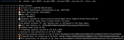 Running Local Network Welcome To Astar
