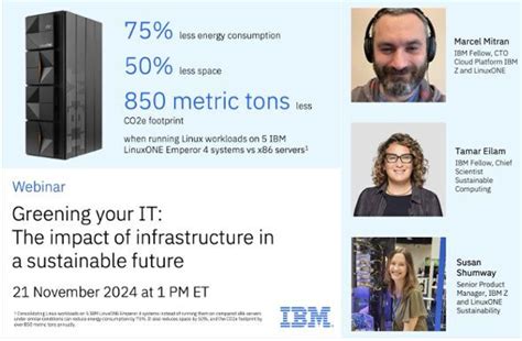 Ibm Infrastructure Sustainability Linuxservers Highcompute 📍rezell Simmons M B A📍
