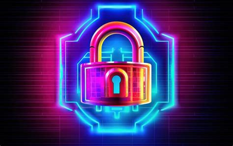 Premium Ai Image Cybersecurity Design Data Protecting Banner Ai Generated