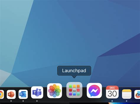 The Shortcut For Launchpad Rmacbookair