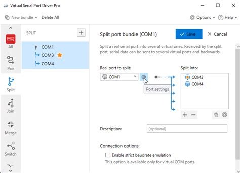 Configure Port Settings