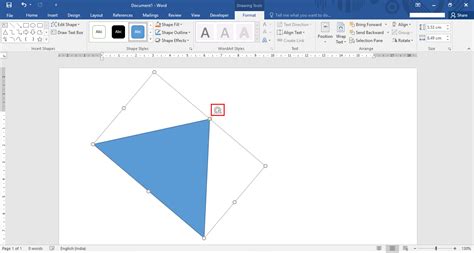 how to insert and edit shapes in microsoft word 2016