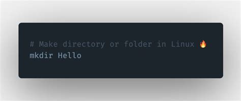 How To Create A Directory Or Folder In Linux Melvin George Posted On