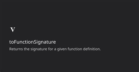 Tofunctionsignature · Viem