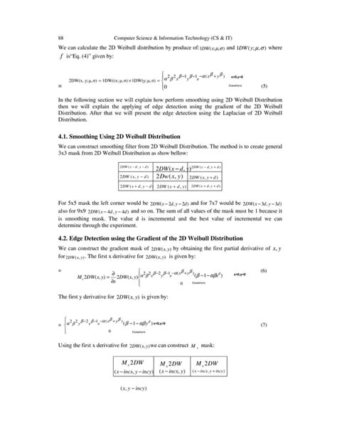 Edge Detection In Radar Images Using Weibull Distribution Pdf