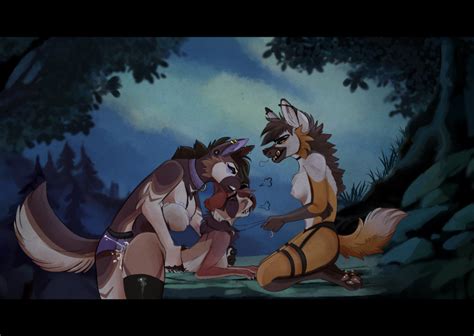 Rule 34 Anthro Breast Grab Breast Squish Breasts Breath Canid Canine