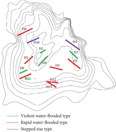Effective Thickness Contour Map Of Oil Layers In The B Sand Body