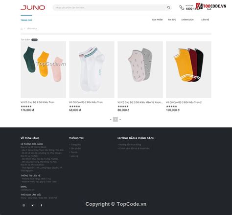 Code đồ án Website Bán Hàng Thời Trang