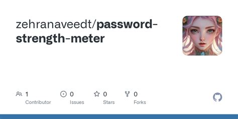 Github Zehranaveedtpassword Strength Meter