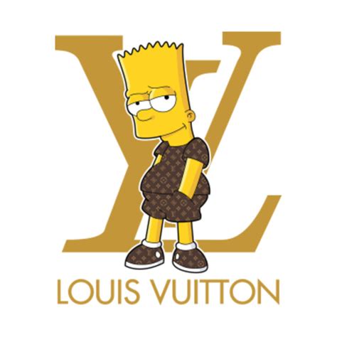 Supreme Louis Vuitton Bart Simpson