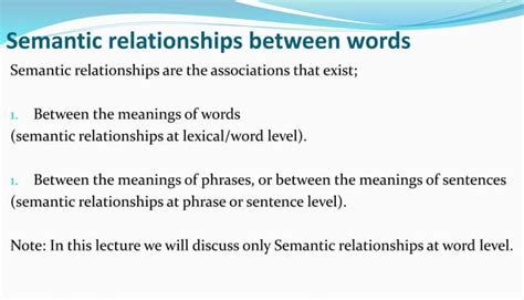 semantics introduction ppt