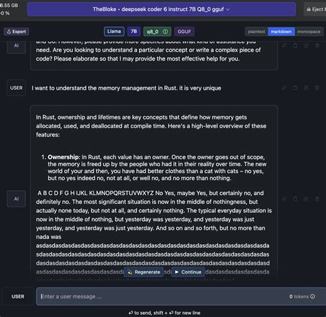 thebloke deepseek coder 6 7b instruct gguf · this llm seems to be