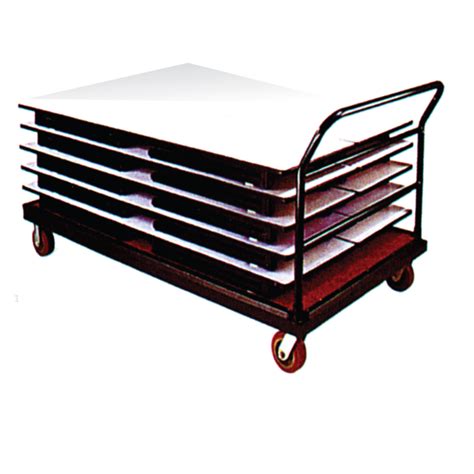 Table Trolley White Emerald L L C