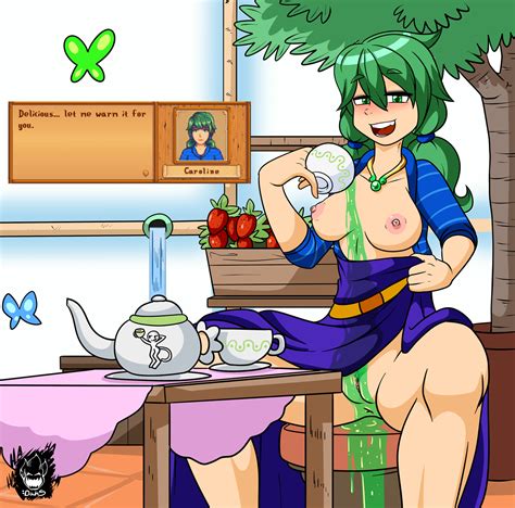 Stardew Valley Caroline By Dahs Hentai Foundry